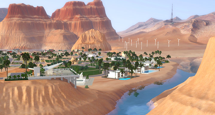 Oasis Deserto - Store - Os Sims™ 3